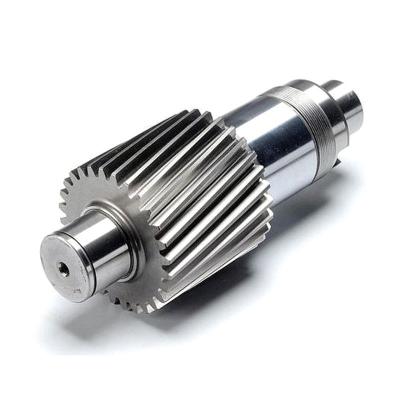 China Hardened Steel Helical Gear Set Module 1-10 AGMA 10-12 Ground or Hobbed Surface for sale