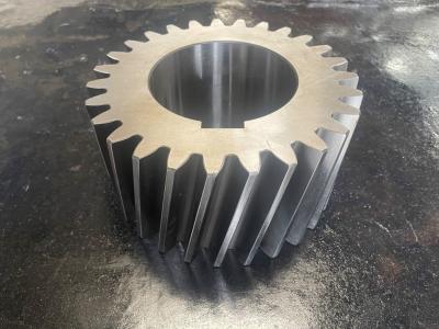 China Custom Helical Gear Module 1-10 Bore Mounting AGMA 10-12 Accuracy Steel for sale
