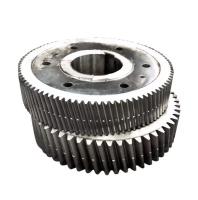 China Custom Helical Ring Gear M3.5 M4.5 M5.5 Steel Hobbing Precision Casting for Industrial Machinery for sale