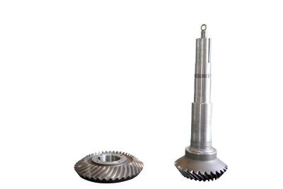 China Customizable Spiral Bevel Gear Set HB220-280 Hardness for Crusher Reducer for sale