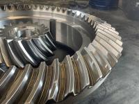 China Custom Large Module Cast Steel Bevel Gear for Crusher High Torque Capacity Z20 Z30 for sale