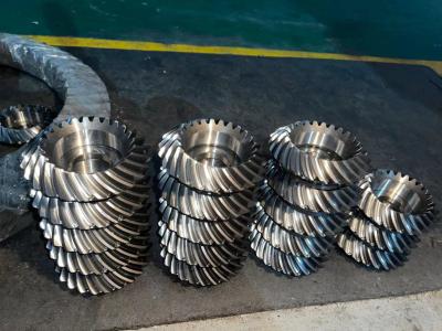 China High Wear Resistance Large Bevel Gear for Crusher Low Noise Easy Installation 2300mm for sale