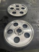 China Custom Spur Gear High Accuracy Industrial Pitch Customizable Hub Diameter Easy Install for sale