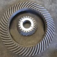China Customized Bevel Gear Heat Treatment Low Carbon Steel 12-40mm Module 200-1700mm Diameter for sale