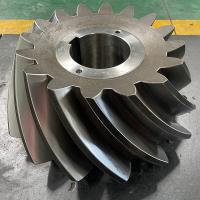 China Custom Low Carbon Steel Bevel Gear Grinned Surface Finish 1700mm Max Diameter for sale