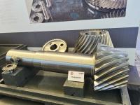 China Custom High Hardness Bevel Pinion Gear Straight Tooth Profile HRC 58-63 for Industrial Applications for sale