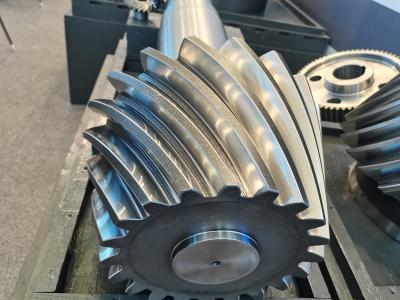 China High Strength Steel Spiral Bevel Gear Set HRC 58-62 Hardness for Mining Machinery for sale