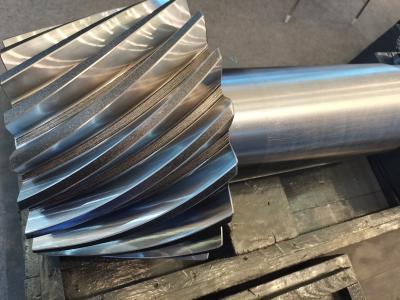 China Customizable Spiral Bevel Gear Set 50mm-2300mm for Crusher Machine High Precision for sale