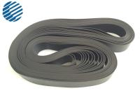 China 10*184*0.65mm CDM8240 GRG ATM Parts Transport Belt Inside Rubber for sale