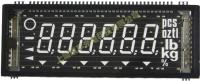 China Alphanumeric VFD Display Module 8 Characters Decimal Point Comma INB-08LM19T 5V for sale