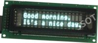 China Self-Luminous VFD Display Module 16 Characters 2 Lines 5V 16T202DA1J for sale
