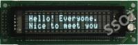 China Vacuum Fluorescent Display Module 20x2 Characters 5V 20T202DA1J for sale