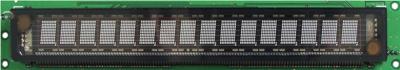 China 9x9 Dot Matrix VFD Display Module 16L103DK1R RS-232 5VDC 9600 bps for sale