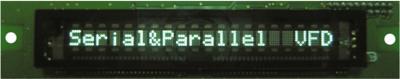 China 5Vdc VFD Display Module 20 Characters 1 Line 700 cd/m² Brightness 20S102DA4 for sale