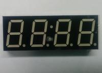 China SSOT 4 Digit Red 7 Segment LED Display 20mA Forward Current Through Hole 5V for sale