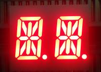 China Red 7-Segment LED Segment Display 5V Operating Voltage 0.1W Power Consumption Long Life Span Through Hole for sale