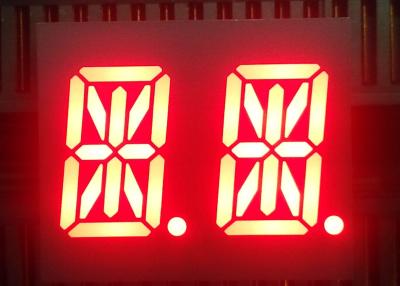 China Red 7-Segment LED Segment Display 5V Operating Voltage 0.1W Power Consumption Long Life Span Through Hole for sale