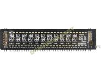 China SVI-12MS06 Alphanumeric Vacuum Fluorescent Display Module 12 Character Test Instrument VFD for sale