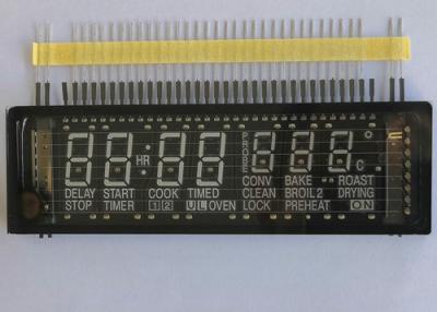 China HNM-07MM27T Kitchen Oven VFD Display 110.2x33.5mm Compatible HL-D1389W D05108 700CD for sale