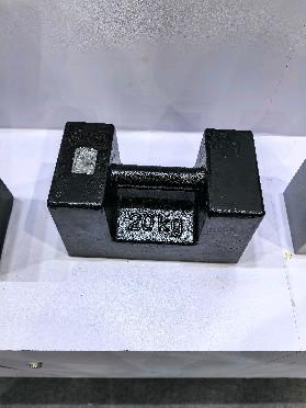 China 20kg Grey Cast Iron Weights (M1/ M2 Grade) for Crane Stability Tests Elevator Safety Verification for sale