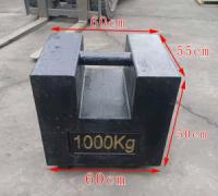 China Cast Iron Machinery Forklift Part Of Test Weights for sale