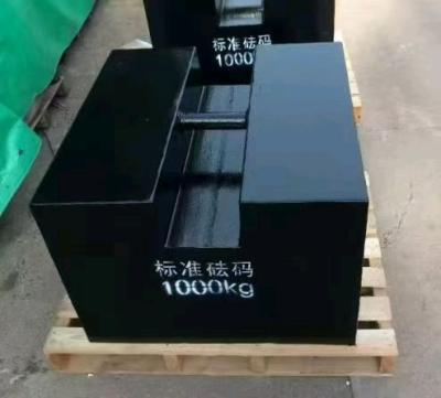 China Cast Iron Machinery Forklift Part Of Test Weights for sale
