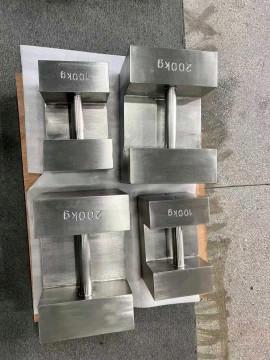 China Stainless Steel Calibration Weights For Crane Pallet truck for sale