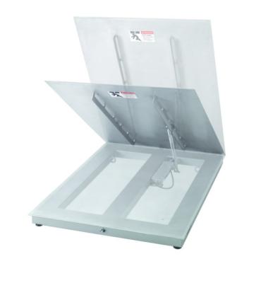 China PFA579lift-DS1500A Rugged Industrial Floor Scale with Foldable Load Plate Easy Storage for sale