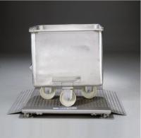 China Stainless Steel Floor Scale 2888S-SS 0.5K 24x24 Inch Heavy-Duty Weighing Platform for sale