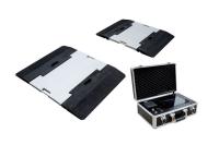 China portable truck axle scales weigh in motion axle scales wheel loader scale axle pad scales for sale