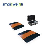 China Durable L Series Portable Truck Scale 30T Portable Wheel Scales For Construction And Mining Vehicles for sale