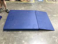 China Electronic Industrial Floor Weighing Scales Wide Platform Scales For Warehouse for sale