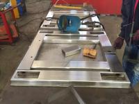 China Stainless Washdown Industrial Floor Weighing Scales 2 Ton Weighing Machine for sale