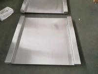 China Commercial Heavy Duty Floor Scales Stainless 304 With Wire Drawing Surface for sale
