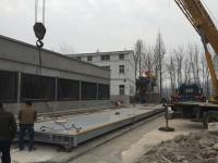 China Electronic Heavy Duty Weighbridge For Trucks Pitless Foundation Customized for sale