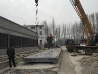 China Electronic Heavy Duty Weighbridge For Trucks Pitless Foundation Customized for sale