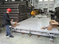 China Lorry Dump Truck Scales 80 Ton 100 Ton Weighbridge 21 Meter Platform Length for sale