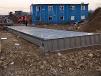 China Timber Mills Portable Trailer Scales  Electronic Weight Machine For Truck 3×15M for sale
