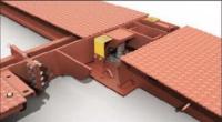 China 120T Mobile Portable Weighbridge Load Scales For Trucks U Beam Girders for sale