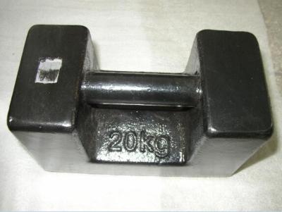 China Hanging Industrial Test Weights Cast iron Calibration Weights With Approved for sale