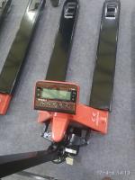 China Low Profile Pallet Jack With Weight Scale Commercial And Industrial Use for sale
