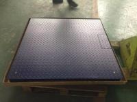 China Low-Profile Industrial Floor Weighing Scale With Ramp Access Load Cells for sale