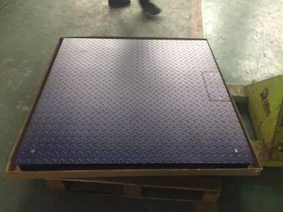 China Low-Profile Industrial Floor Weighing Scale With Ramp Access Load Cells for sale