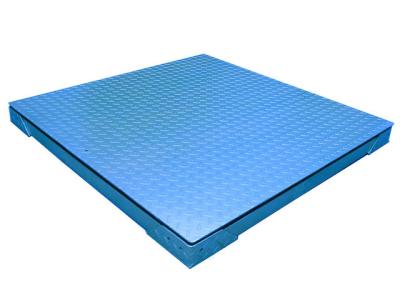 China Commercial Large Freight Industrial Floor Weighing Scales 3000Kg 4x4m Carbon Steel for sale