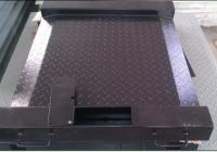 China Precision Electronic Industrial Floor Weighing Scales 1.5 ton With Ramp Roll for sale