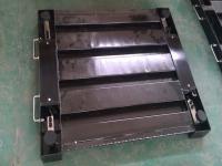 China Precision Electronic Industrial Floor Weighing Scales 1.5 ton With Ramp Roll for sale