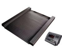 China Heavy Duty Digital Floor Scale Industrial Low Profile Pallet Scale Carbon Steel Q235B Construction for sale