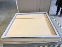 China Outdoor Stainless Steel Floor Scale , 4x4 Pallet Scale Floor 5000 Lb Capacity for sale