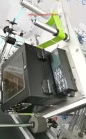 China YIMU PLC HMI Automatic Sticker Printer Label Applicator For Food Online for sale