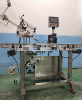 China Kinco Automatic Top And Bottom Labeler Cream Jar Labeling Machine for sale
